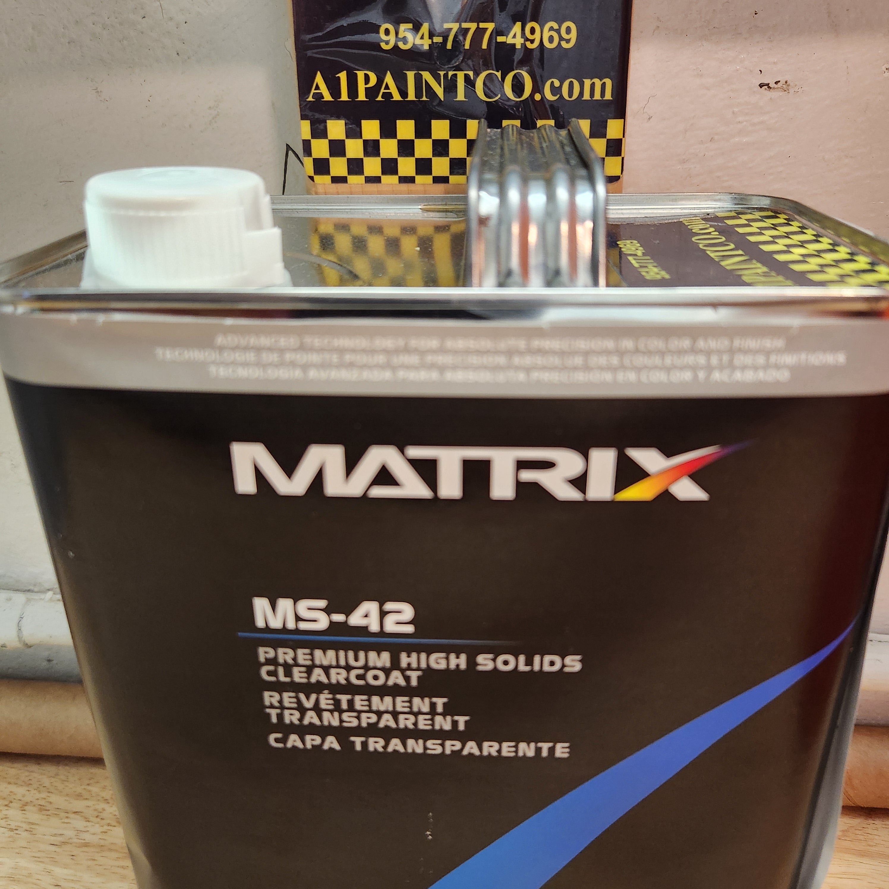 CLEARCOAT KIT- MS-42 MATRIX PREMIUM HIGH SOLIDS Clearcoat Kit 2:1 Mix ...