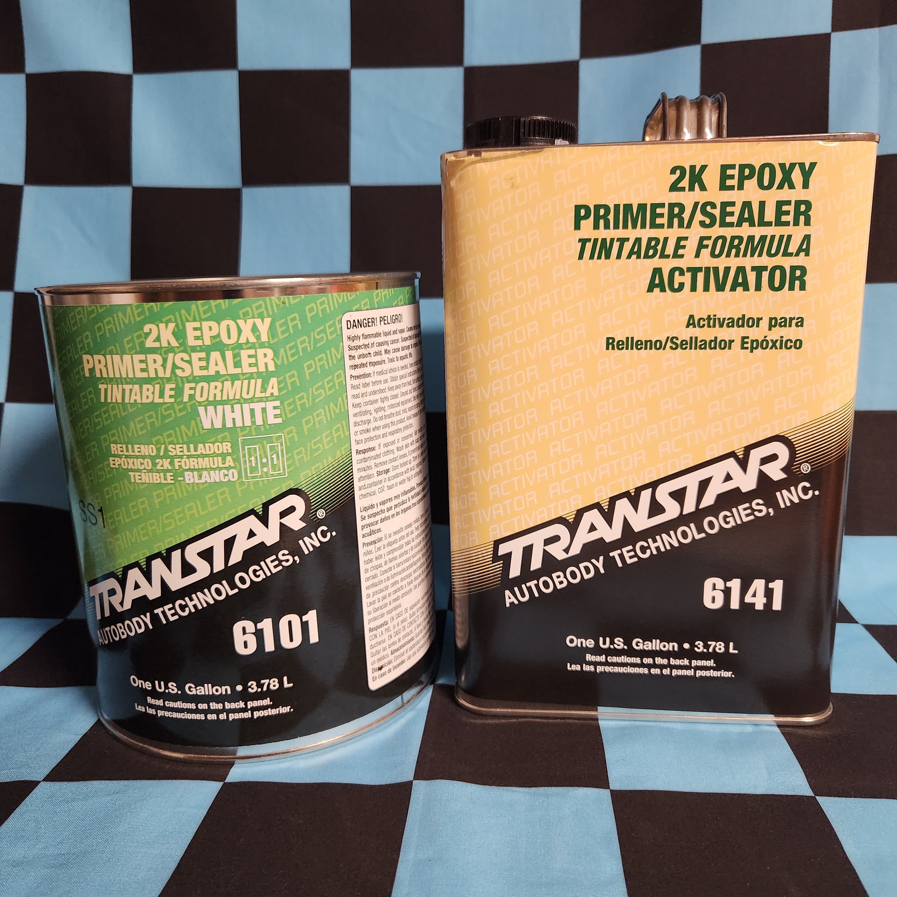 EPOXY PRIMER KIT- TRANSTAR® 6101 2K Epoxy Primer Sealer/Groundcoat, 1 ...