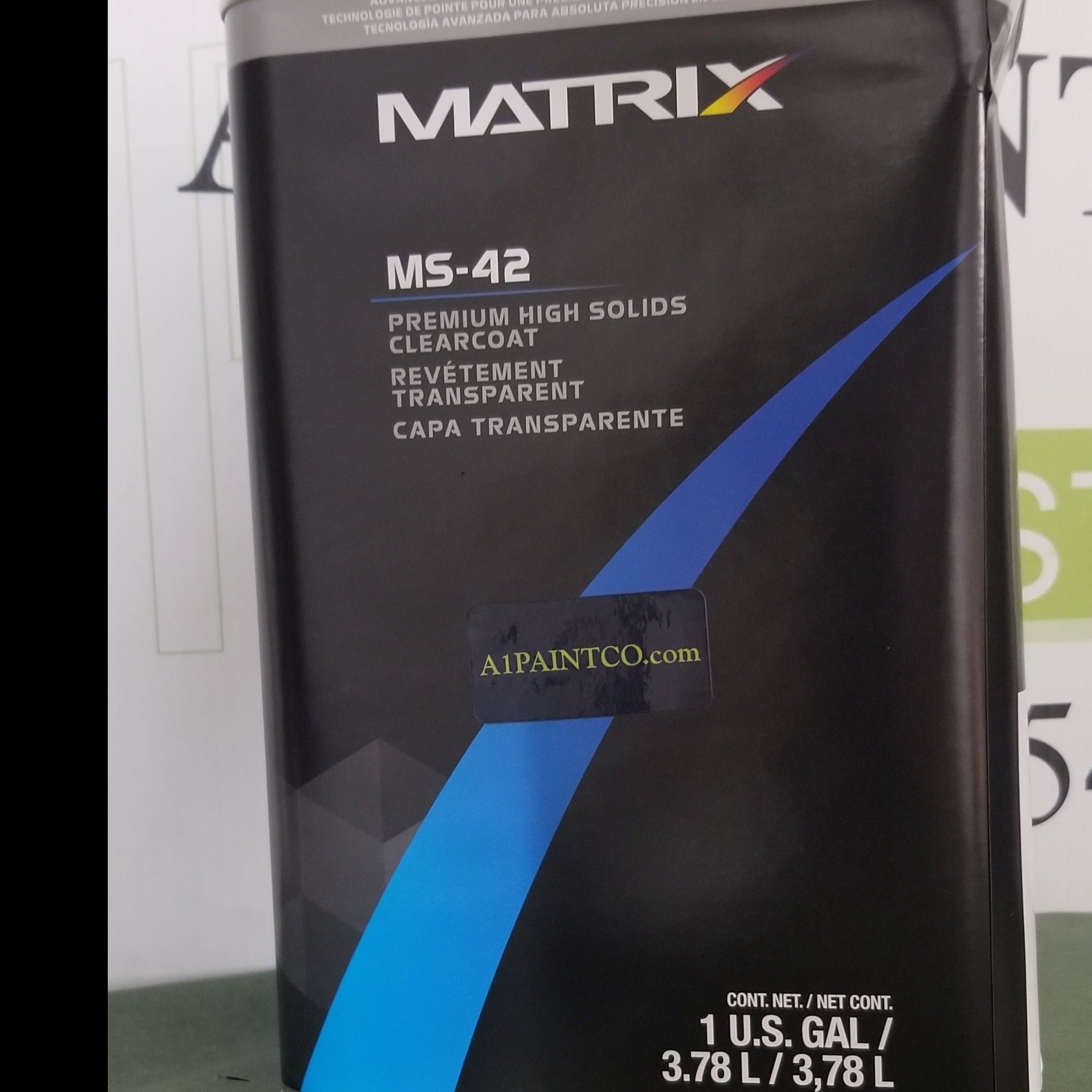 CLEARCOAT- HIGH SOLIDS MATRIX SYSTEM MS-42 PREMIUM HIGH SOLIDS CLEARCO ...
